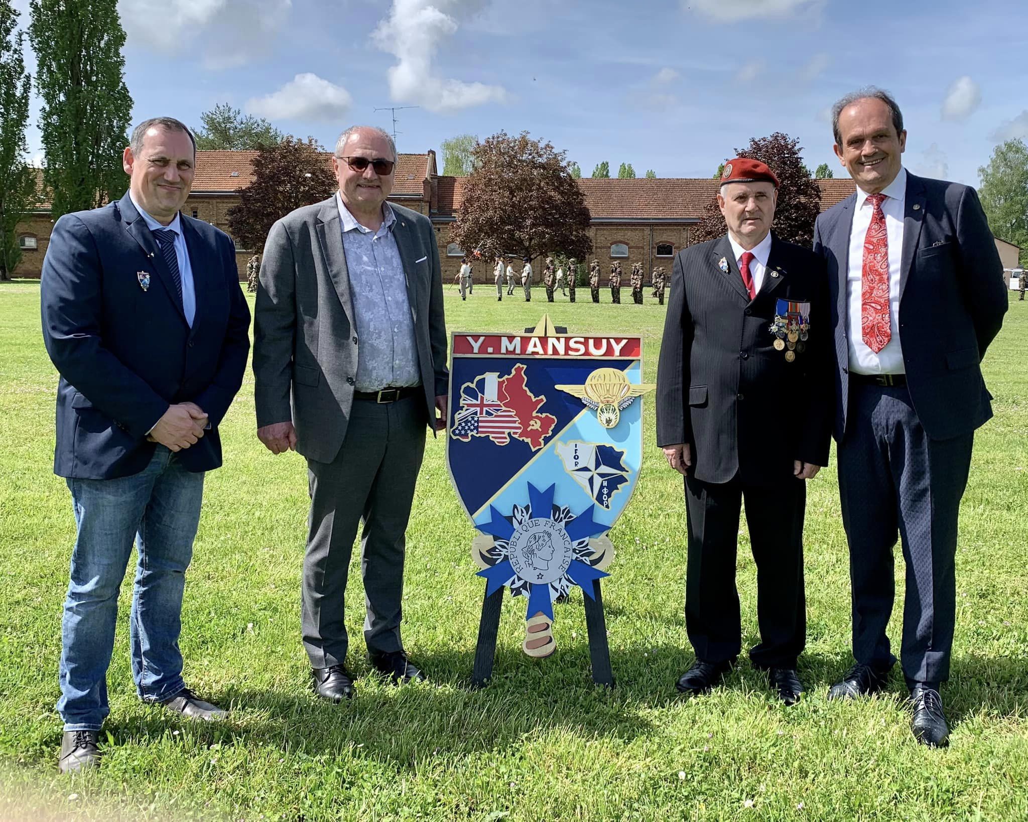 Promotion "Yvon MANSUY" au CFIM des Transmissions du 18ème Régiment de ...